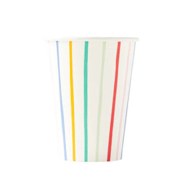 Striped Cups - Etsy