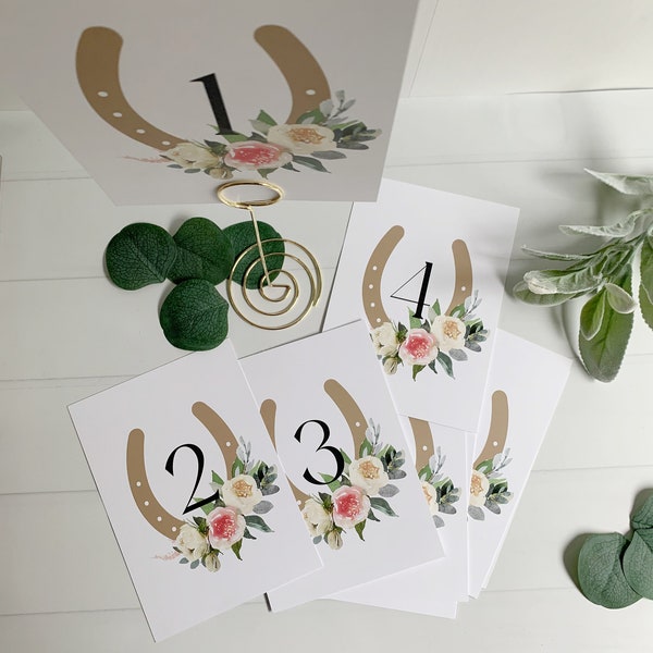 Horseshoe Number - Etsy