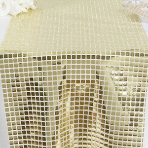 Disco Party Table Runner Gold - Etsy