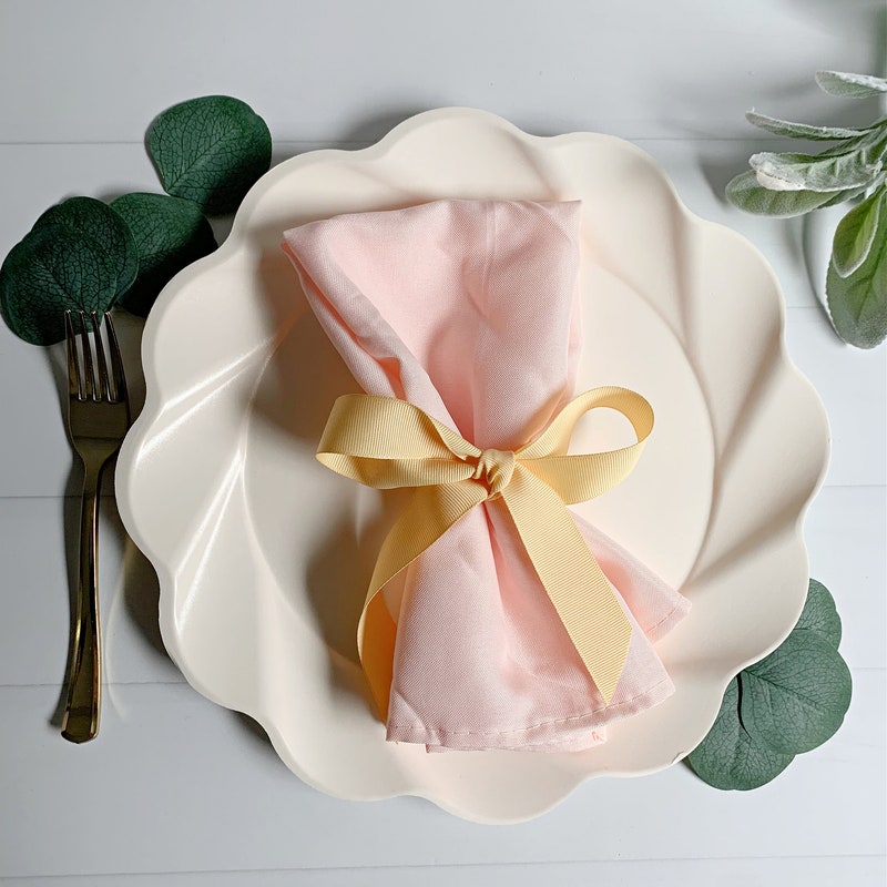 Cream a Dinner Plate - Etsy