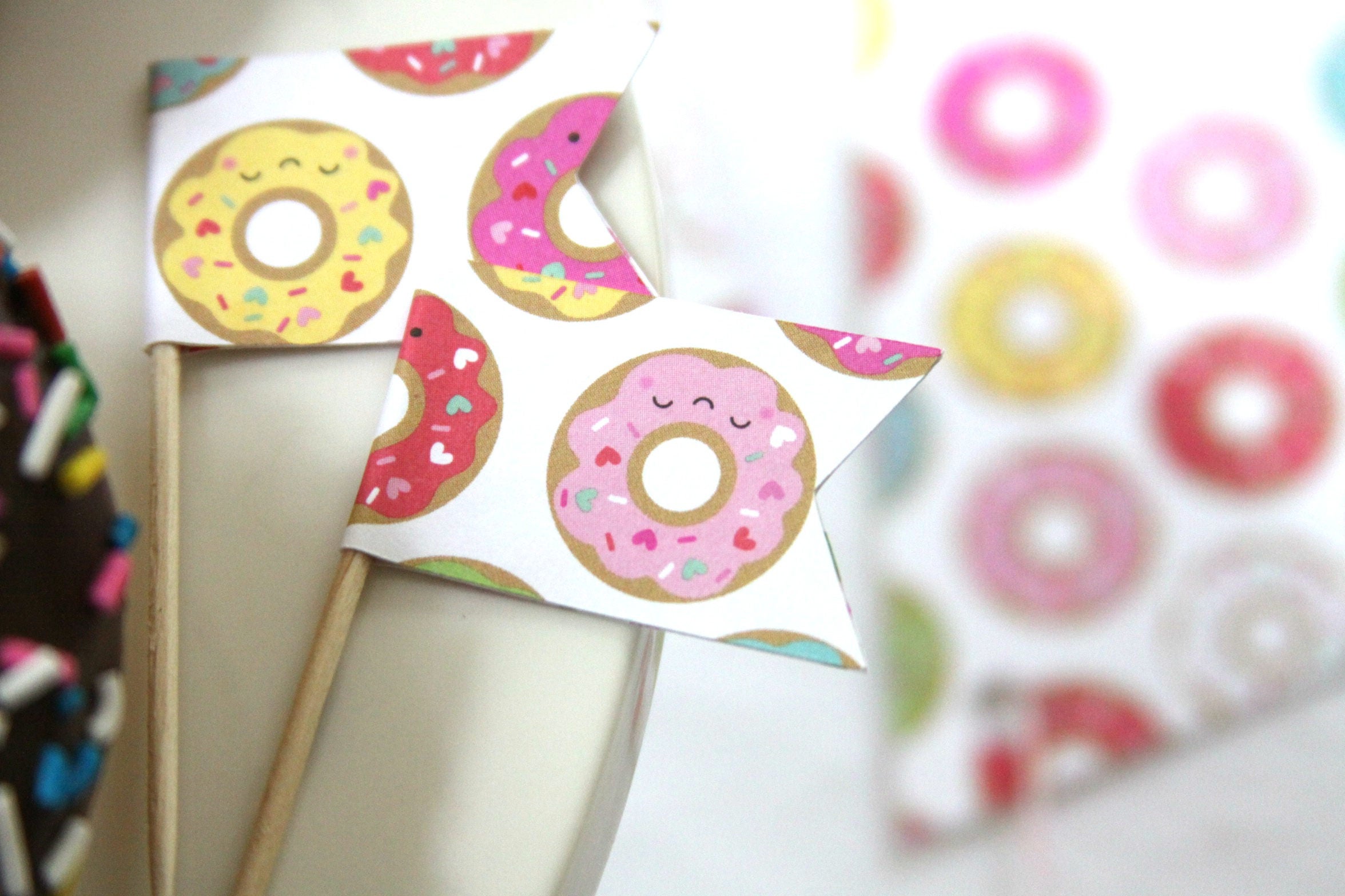 Donut Banner & Toppers | Etsy