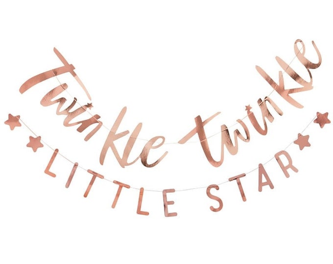 Twinkle Twinkle Little Star Banner - Etsy