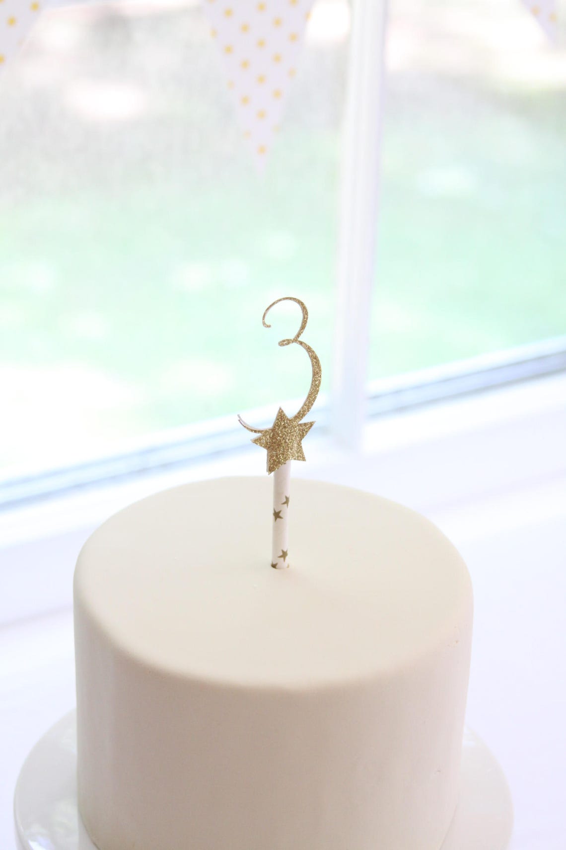 3rd Birthday Cake Topper - Etsy
