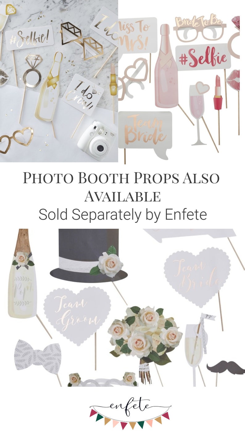 Boho Wedding Photo Props Rustic Instagram Props Photo Booth - Etsy