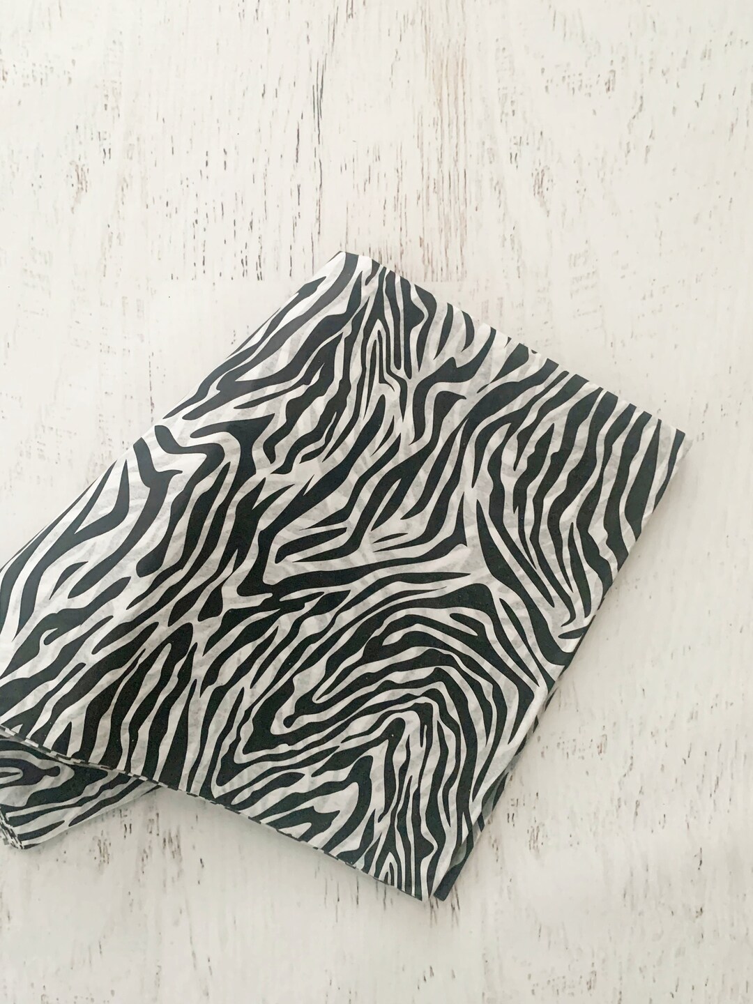 Safari Zebra Tissue Paper - Etsy