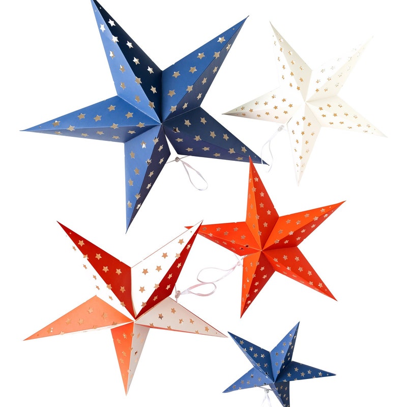 Hanging Stars - Etsy