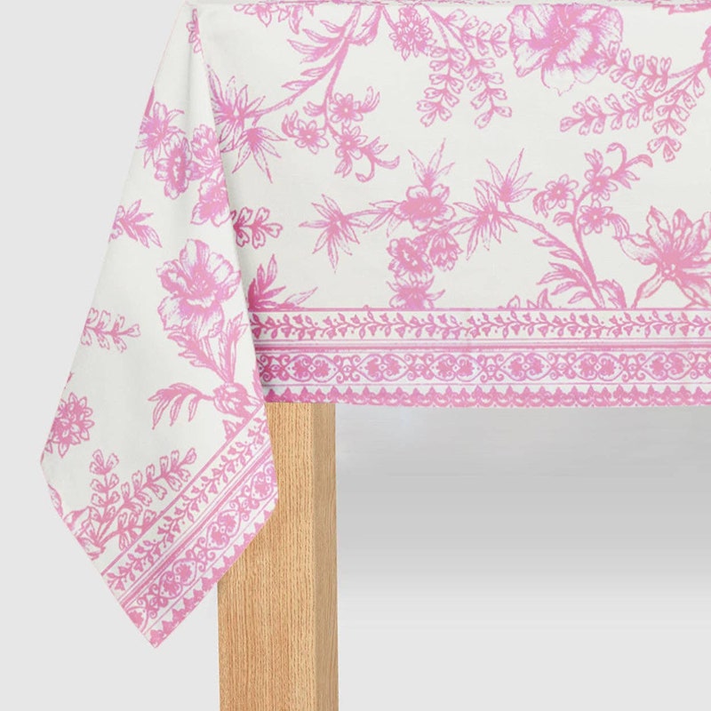 Pink Toile - Etsy
