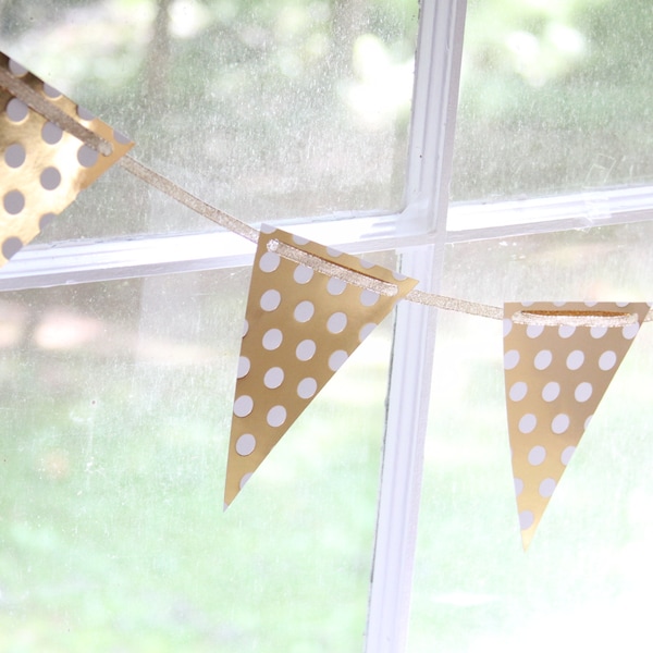 Polka Dot Banner - Etsy