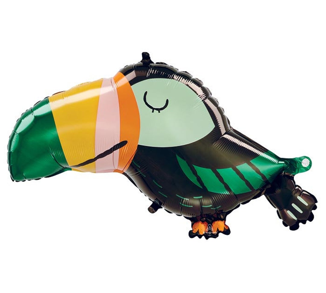 Toucan Birthday Party Balloon | Twocan Party Decorations | Jungle ...