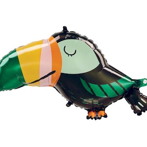 Toucan Birthday Party Balloon | Twocan Party Decorations | Jungle ...