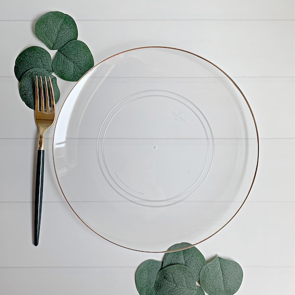 Clear Plates - Etsy