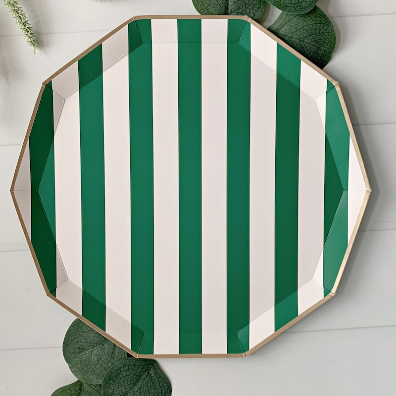 Emerald Green Plates Cups - Etsy