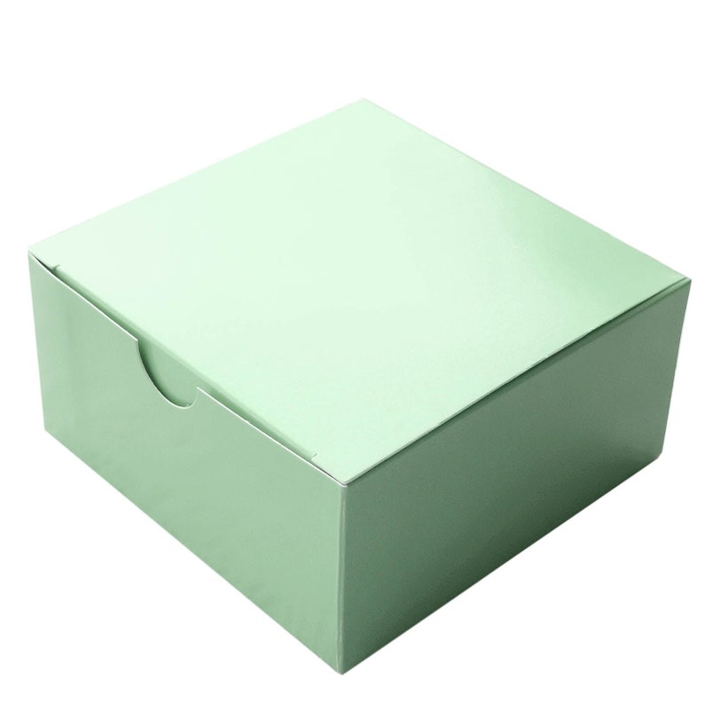 Sage Cake and Donut Boxes Sage/mint - Etsy