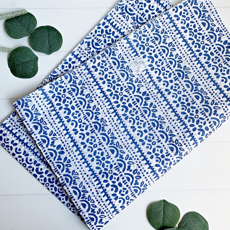 Blue Tissue Paper - Etsy