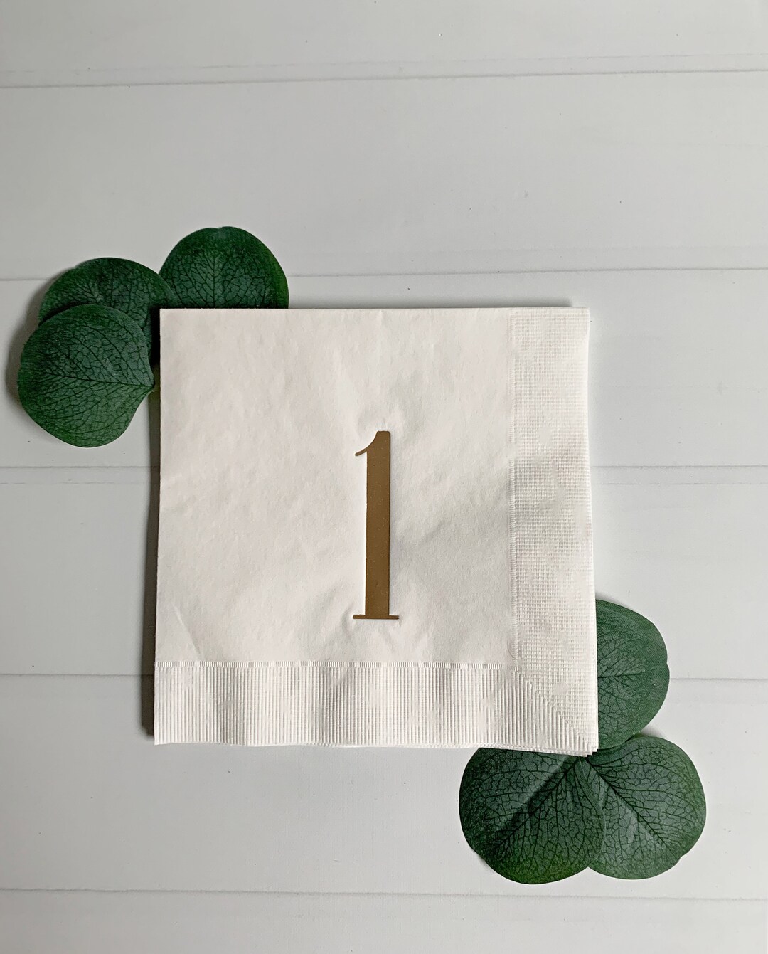 One First Birthday Luncheon Napkins | Set of 16 Elegant 1st Birthday or ...