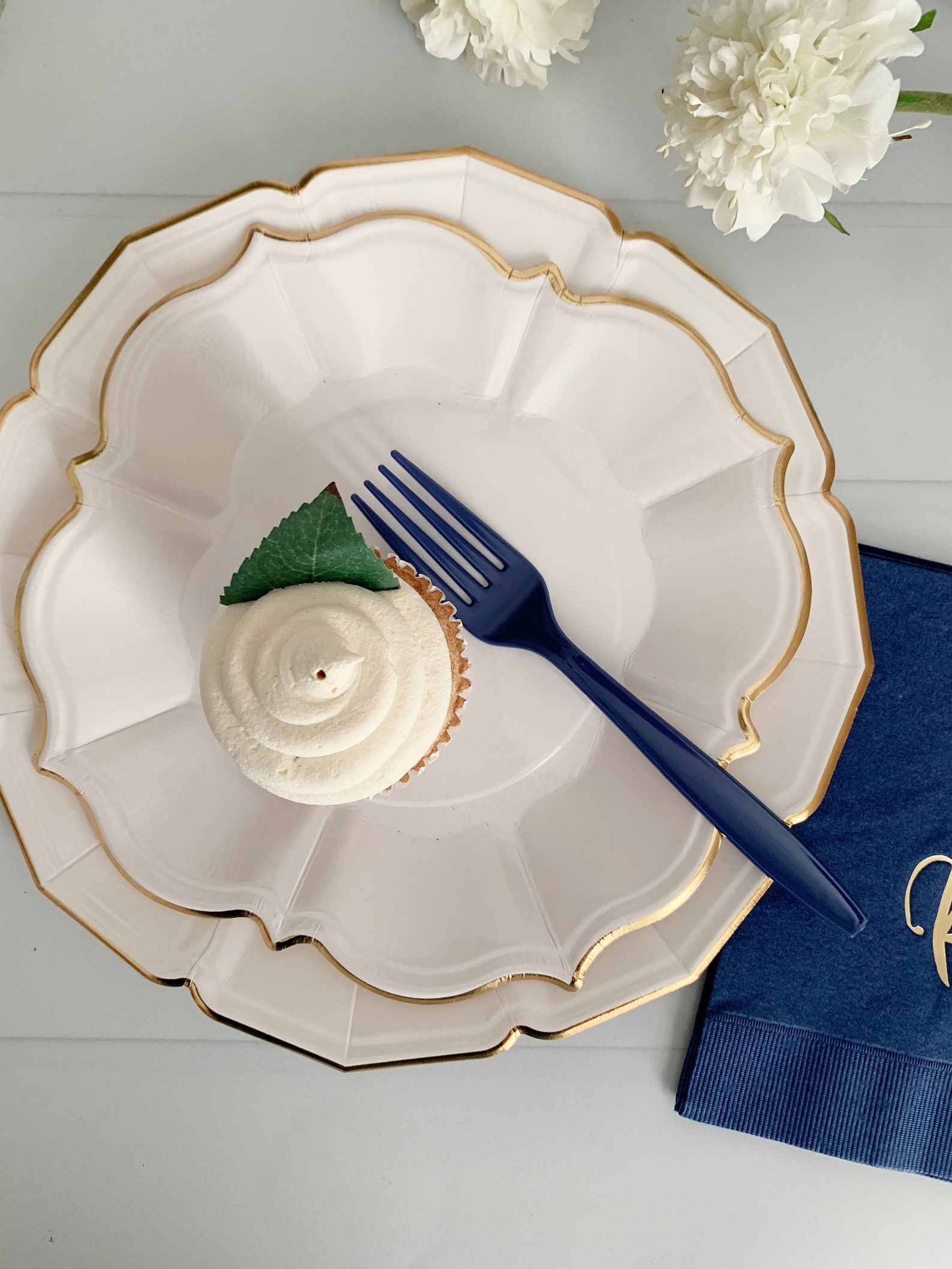 Navy Blue Utensils and Forks | Etsy