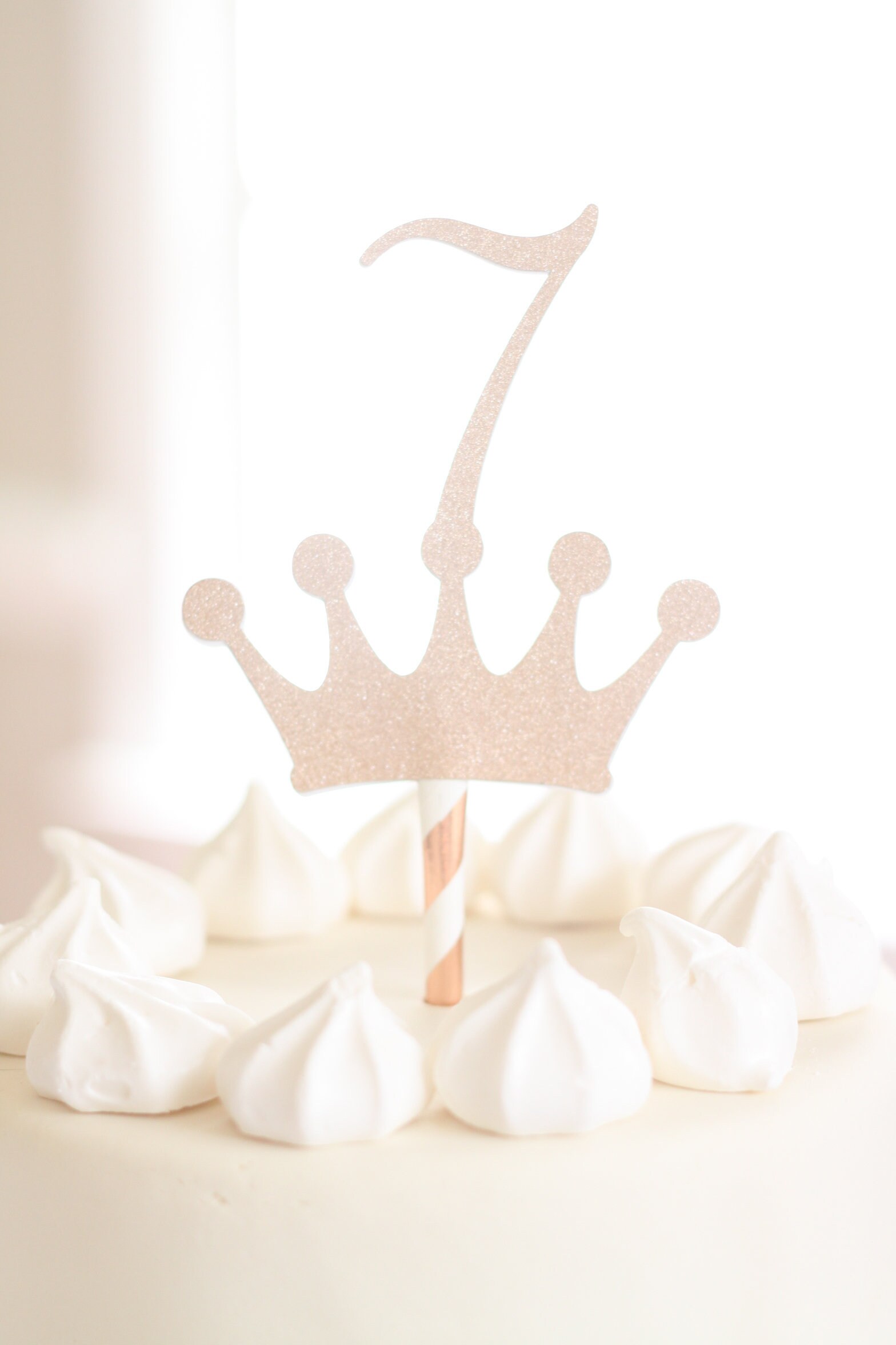 Birthday Crown Cake Topper | Etsy