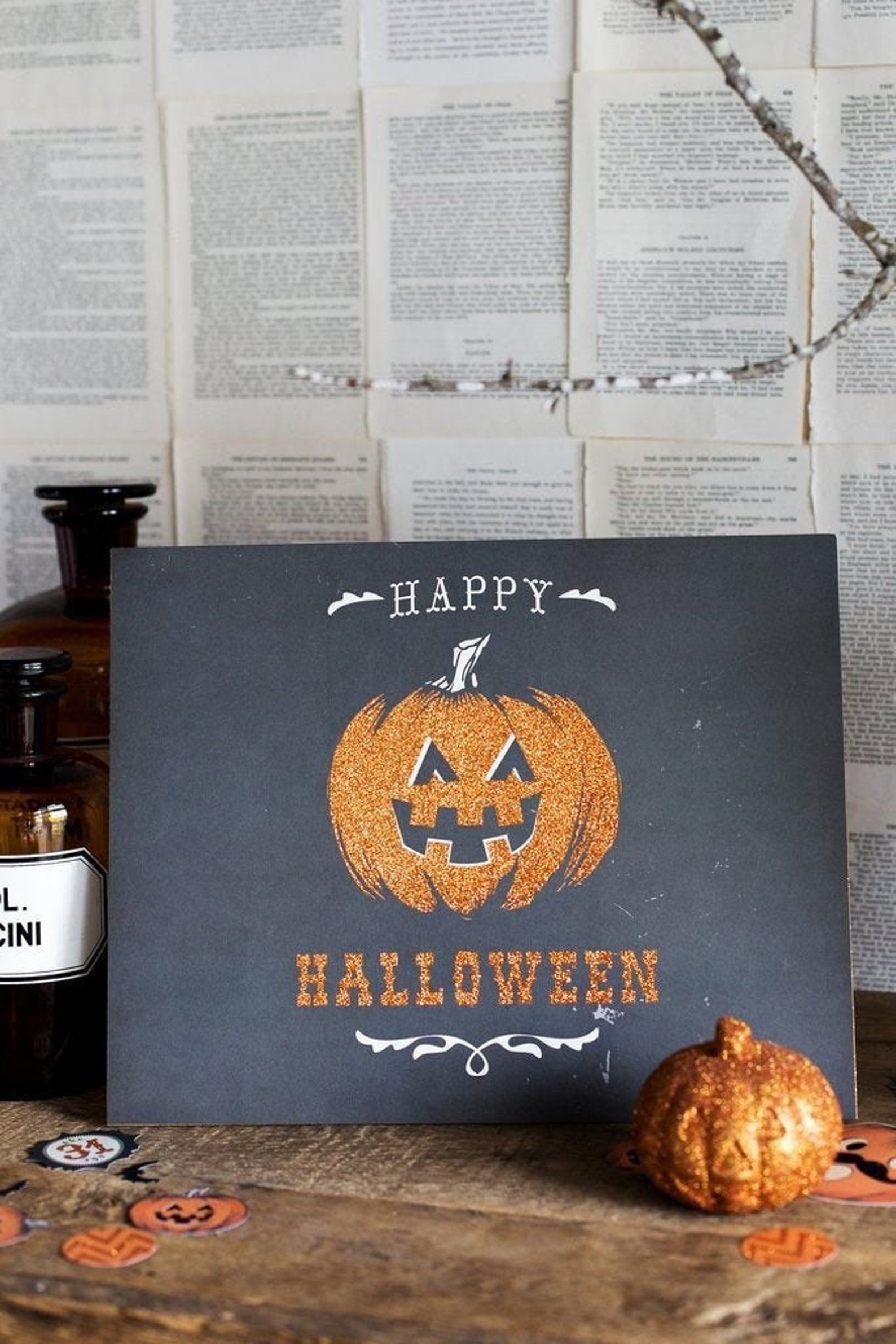 Happy Halloween Party Sign - Etsy