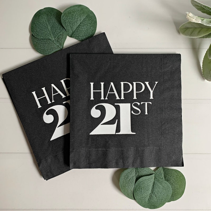 21st Decorations Pack - Etsy