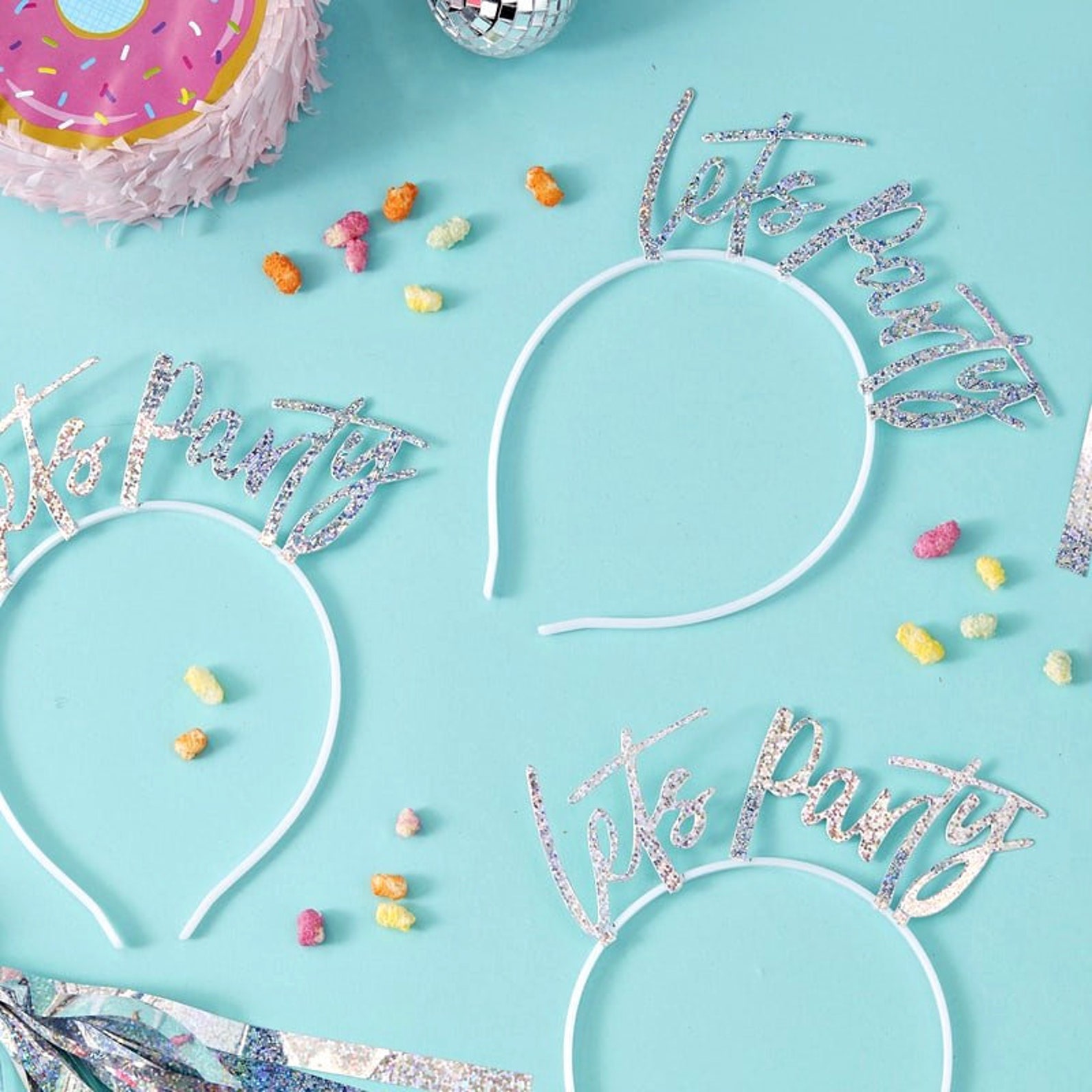 Let's Party Headbands | Etsy
