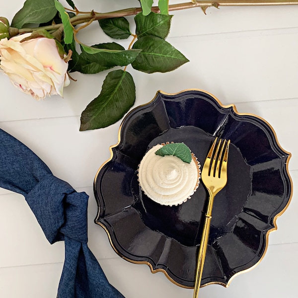 Elegant Paper Plates - Etsy