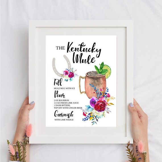 Kentucky Mule Bar Sign Downloadable File Only - Etsy