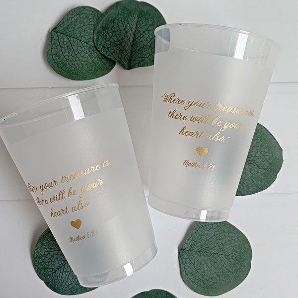 Wedding Cocktail Hour Cups - Etsy