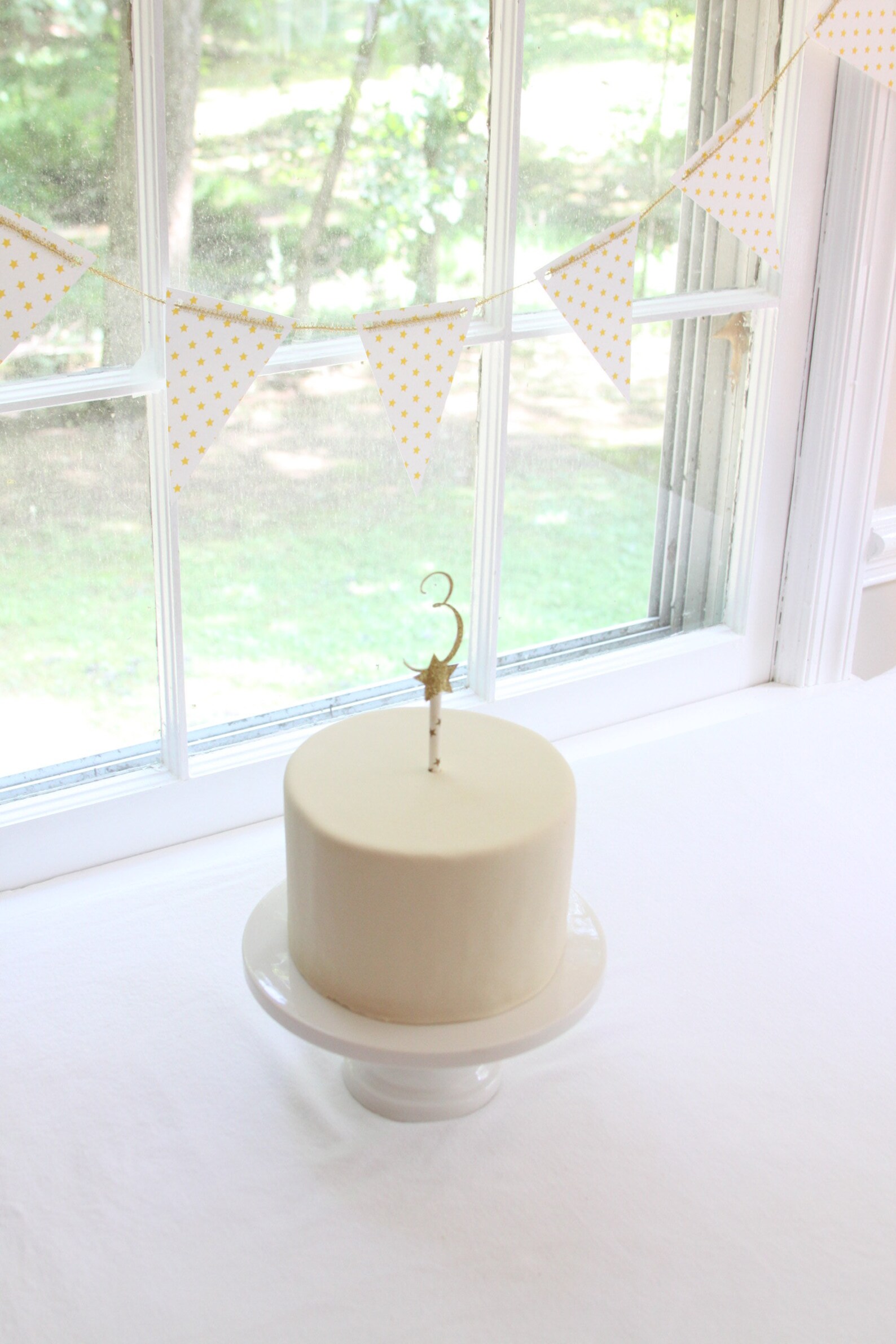 Gold Star Cake Topper Star Centerpiece Moon and Stars Baby - Etsy