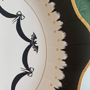 Lacy Bats Halloween Paper Party Cups for Spooky and Elegant ...