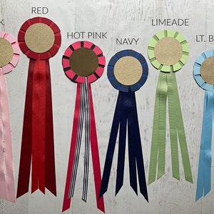 Derby Decor - Horse Show Ribbons to Make Banner - Individual Rosettes ...