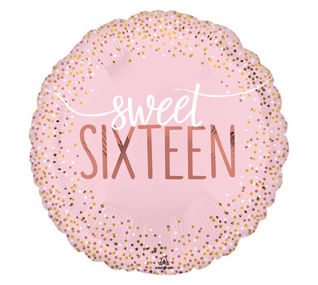 Sweet 16 Balloon - Etsy
