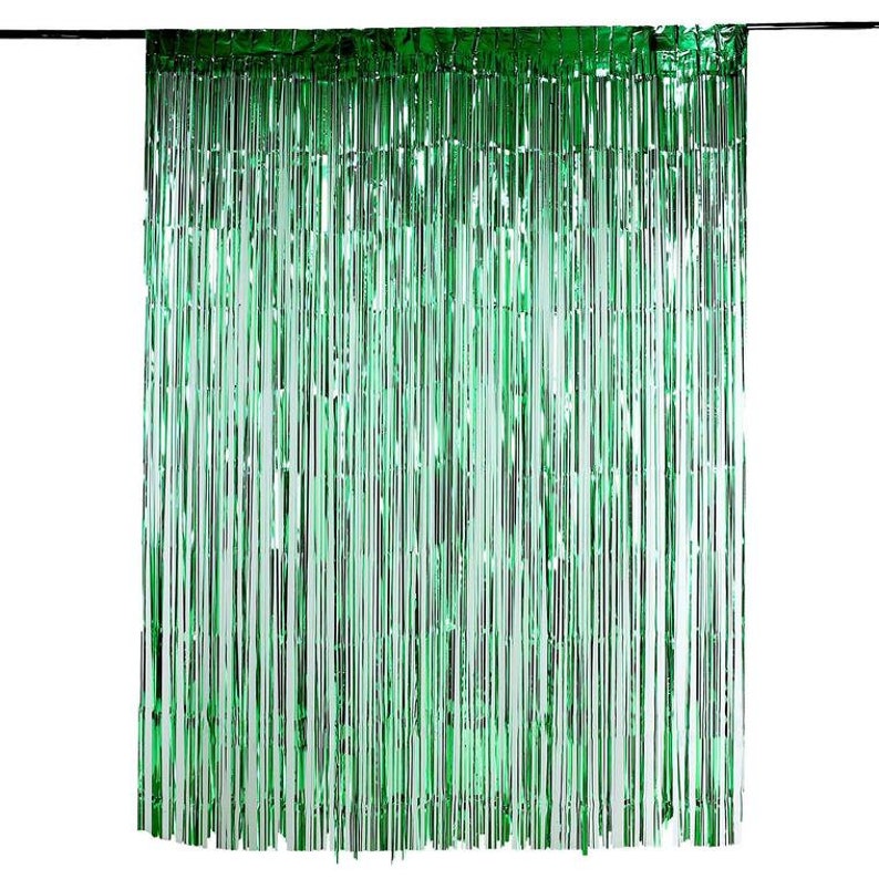 Green Streamer Backdrop - Etsy