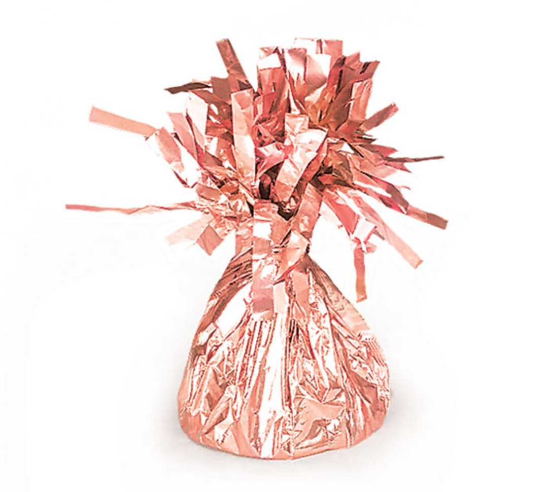 Rose Gold Balloon Weight - Etsy