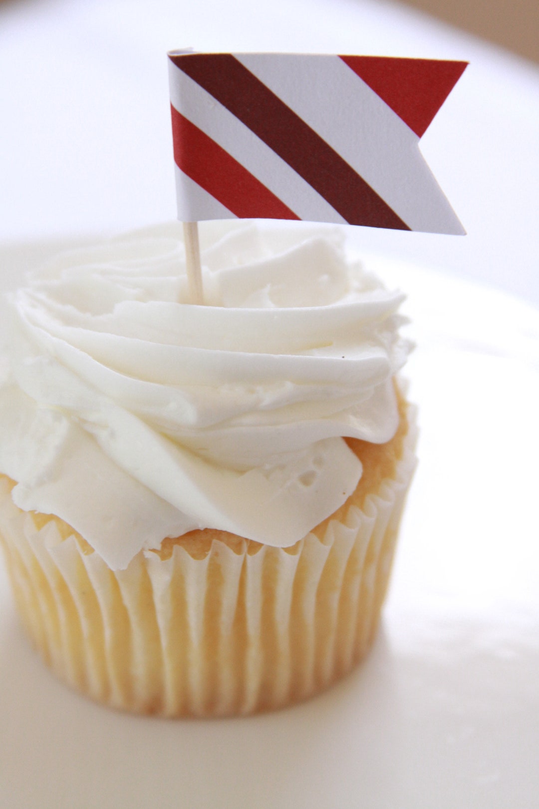 Italian Tomato Red Cupcake Toppers - Etsy