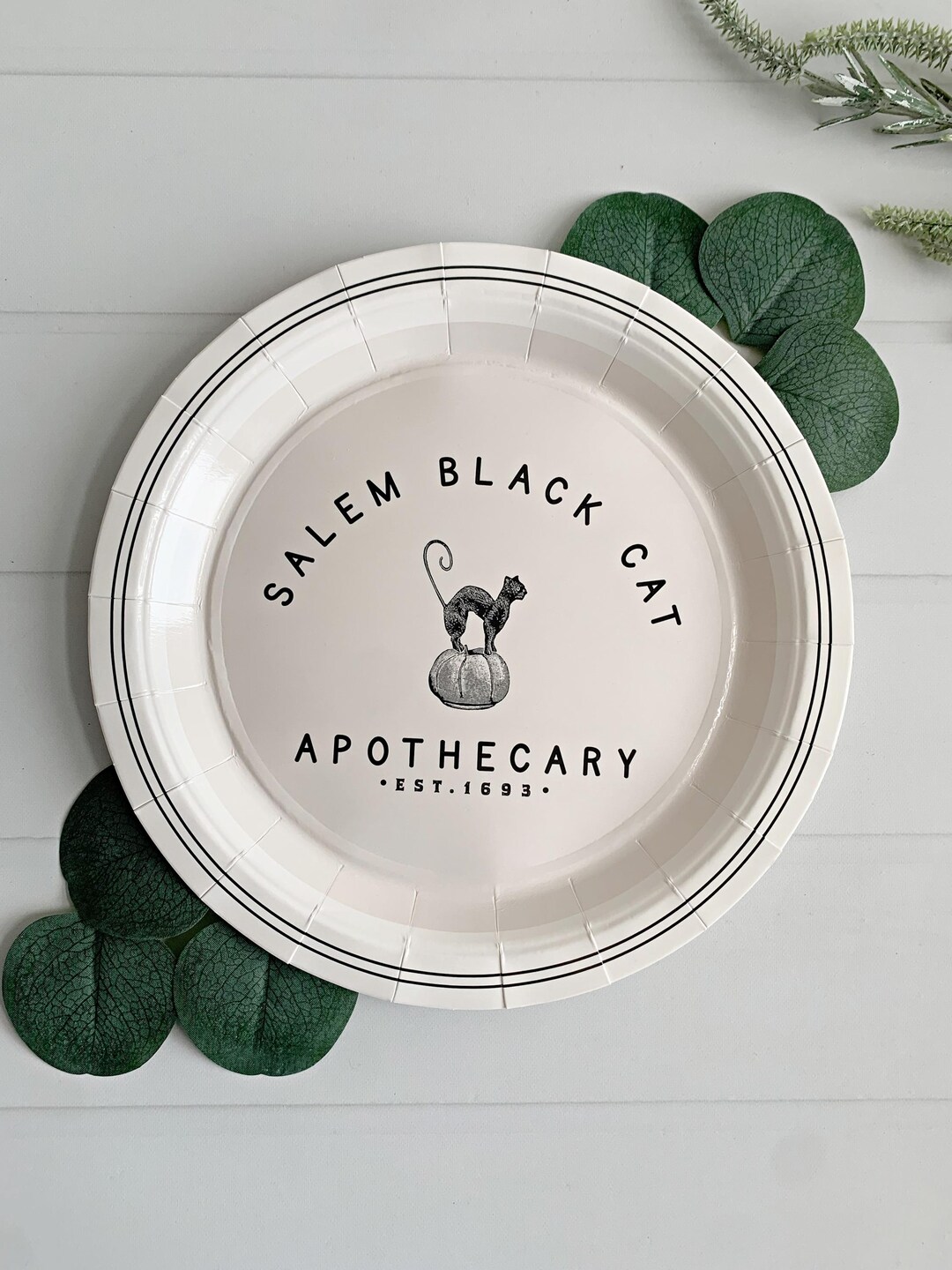 Vintage Halloween Paper Plates - Etsy