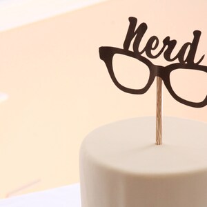 Nerdy Guy Birthday Engineer Cake Topper - Etsy