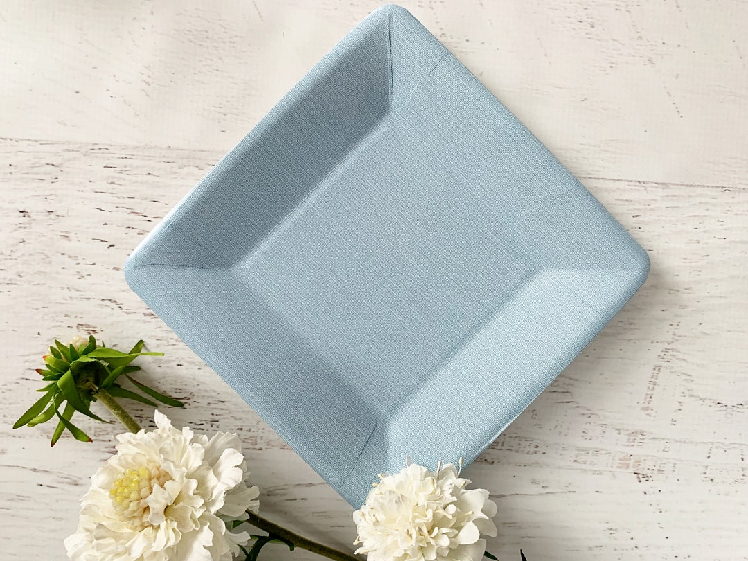 Baby Blue Dessert Plates - Etsy
