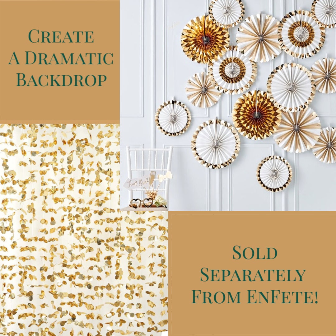 Big Round Balloons Gold Confetti Set 3 - Etsy