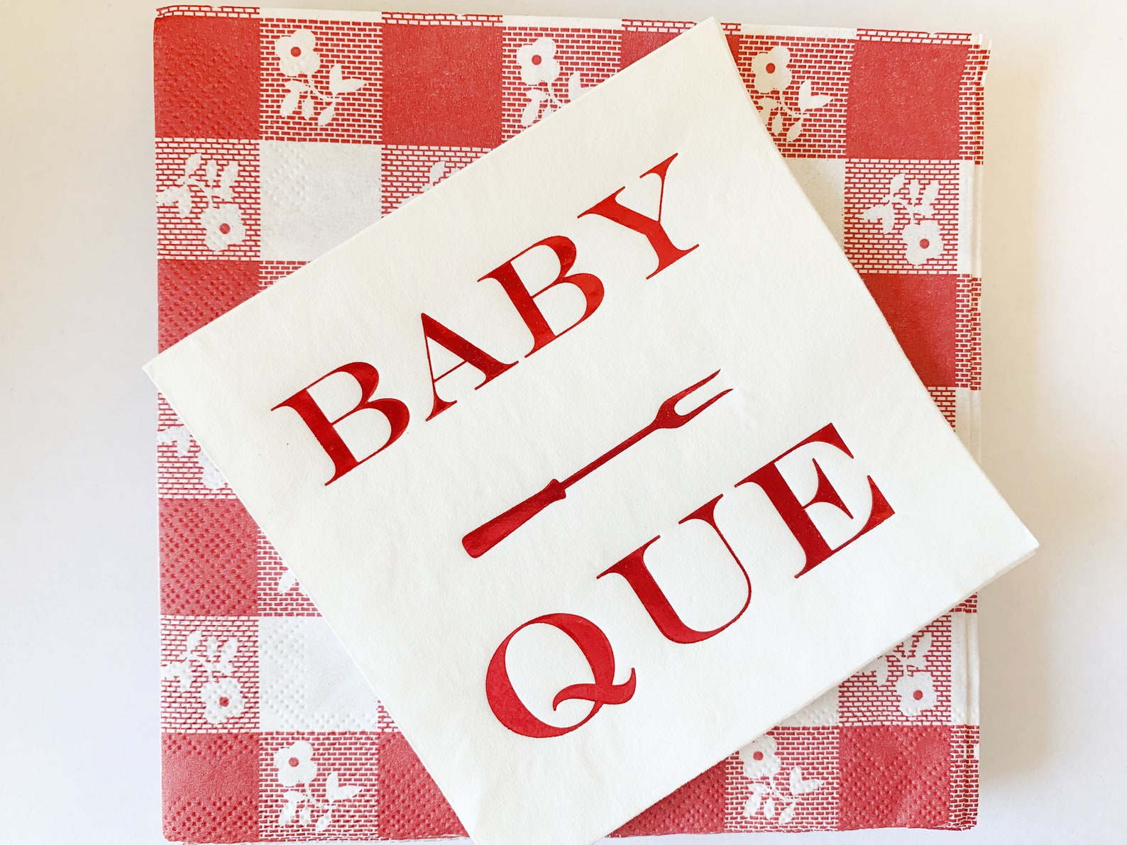 Baby Q Favor Tags - Etsy