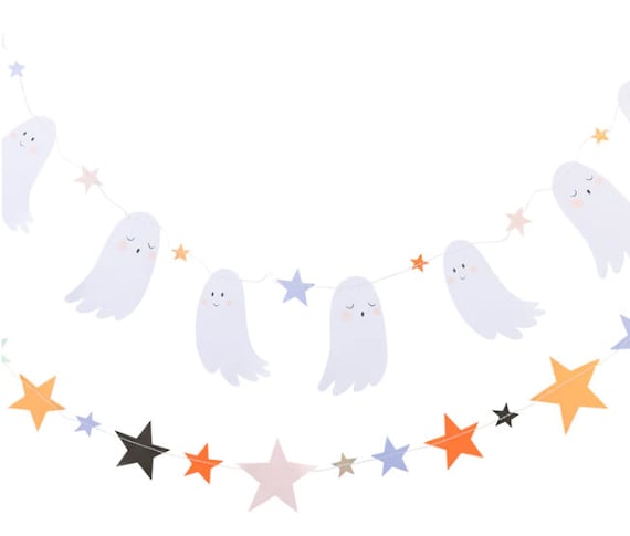 Ghost Banner With Stars - Etsy