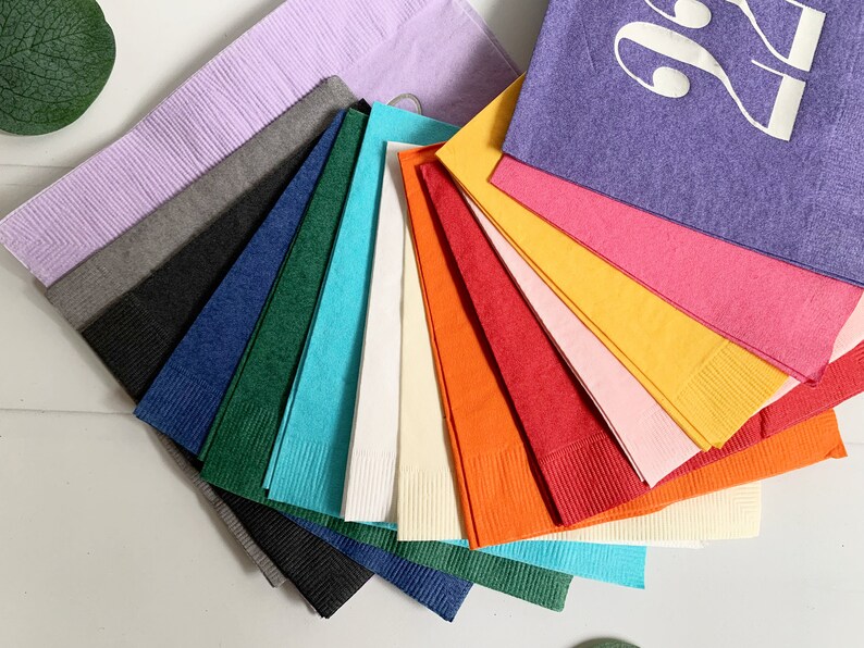Personalized Baby in Bloom Napkins – Custom Luncheon Size - Etsy