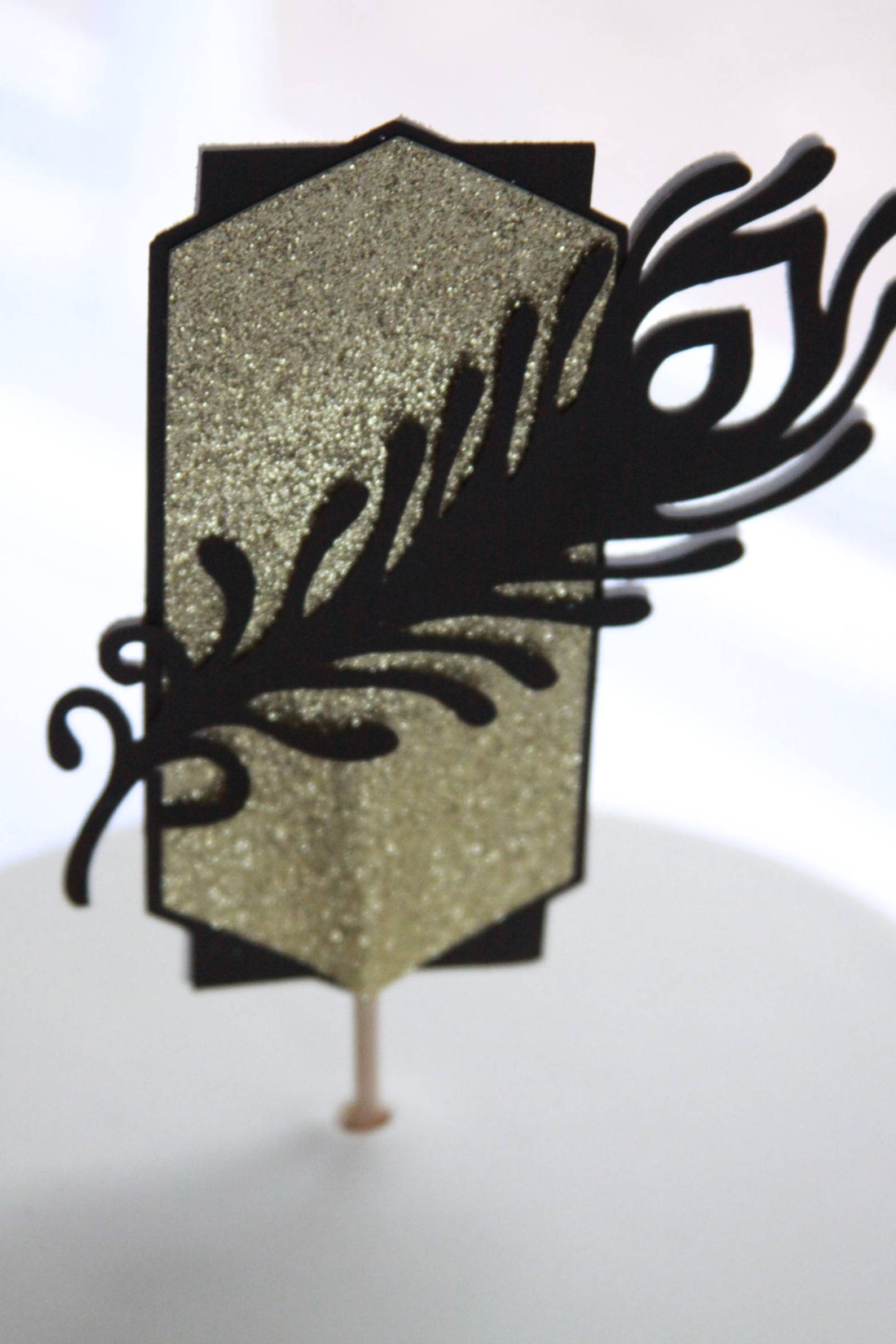 Great Gatsby Party Cake Topper | Etsy