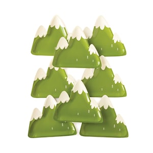 Mountain Adventure Plates - Etsy
