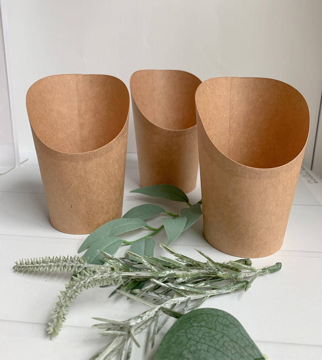 Kraft Charcuterie and French Fry Cups for Serving - Etsy