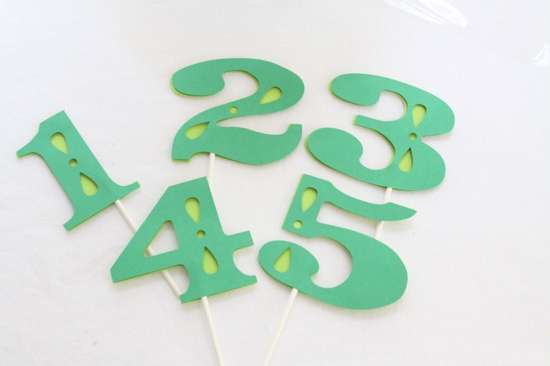 Green Cake Smash Topper 1st Birthday | Etsy