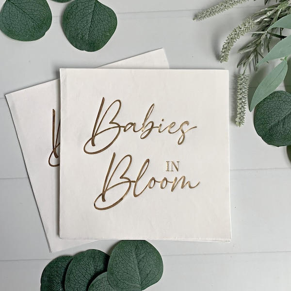 Baby Shower Napkin - Etsy