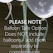 Balloon Tails Set of 5 - Etsy