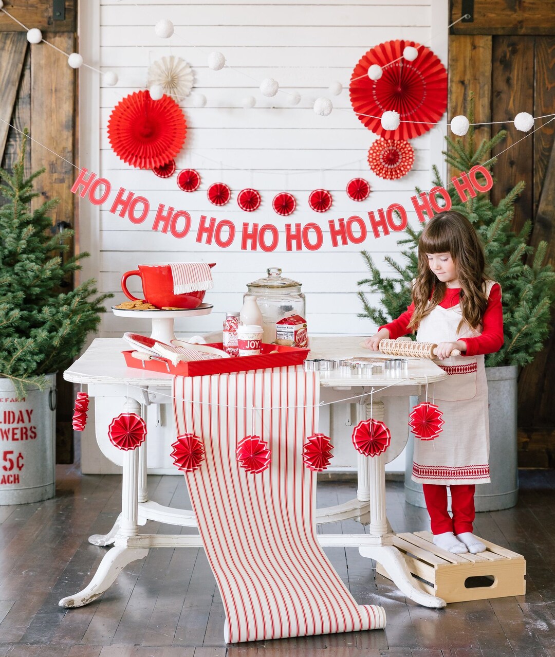 Ho Ho Ho Holiday Banner - Etsy