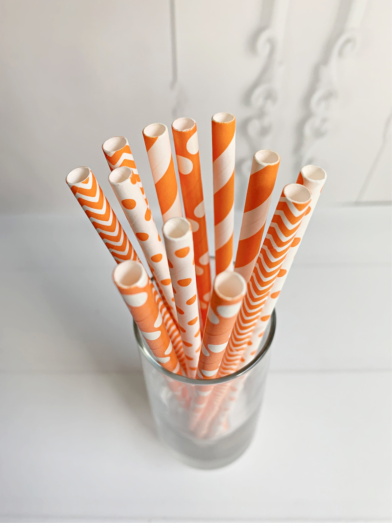 Orange Straws - Etsy