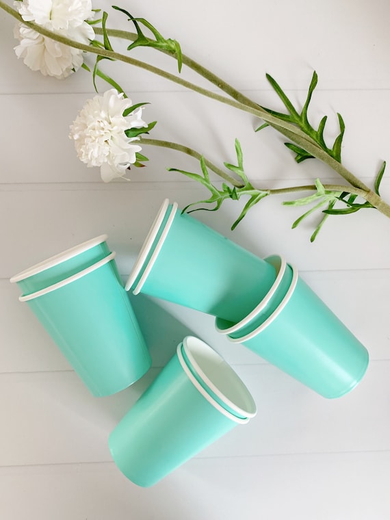 Mint Party Cups by EnFete | Catch My Party